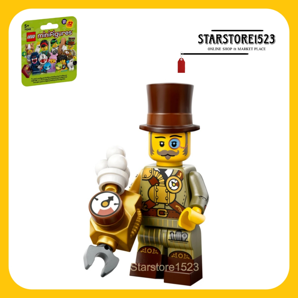 Jual LEGO Minifigure 71048 Series 27 - NO.12 Steampunk Inventor ...