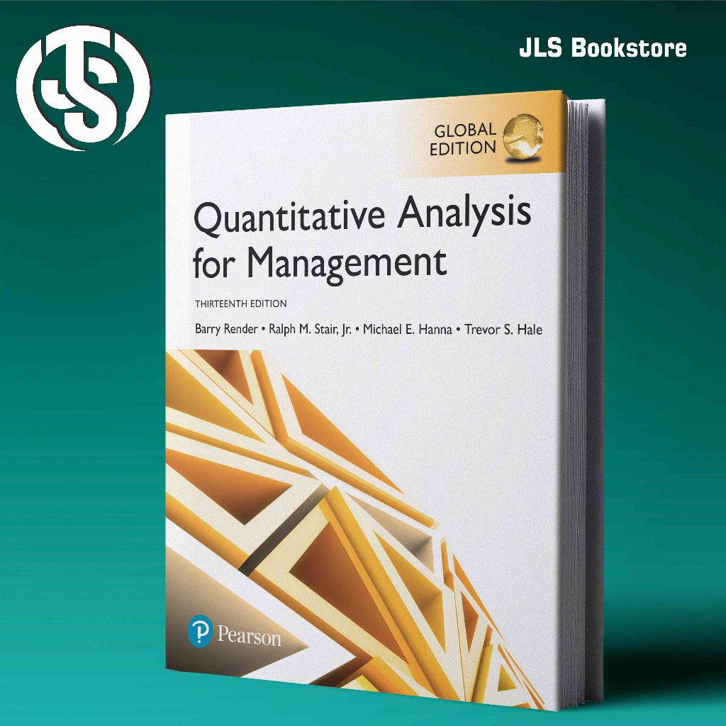 Jual Quantitative analysis for management, 13th Edition by Barry Render ...