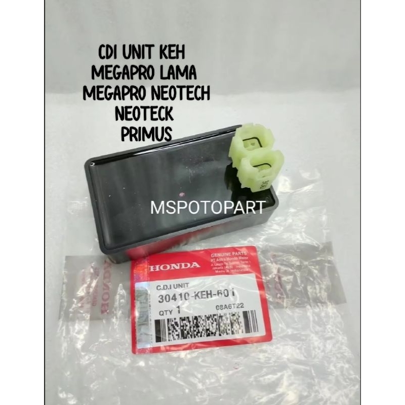 Jual CDI UNIT KEH HONDA MEGAPRO LAMA MEGAPRO NEOTECH NEOTECK PRIMUS ...