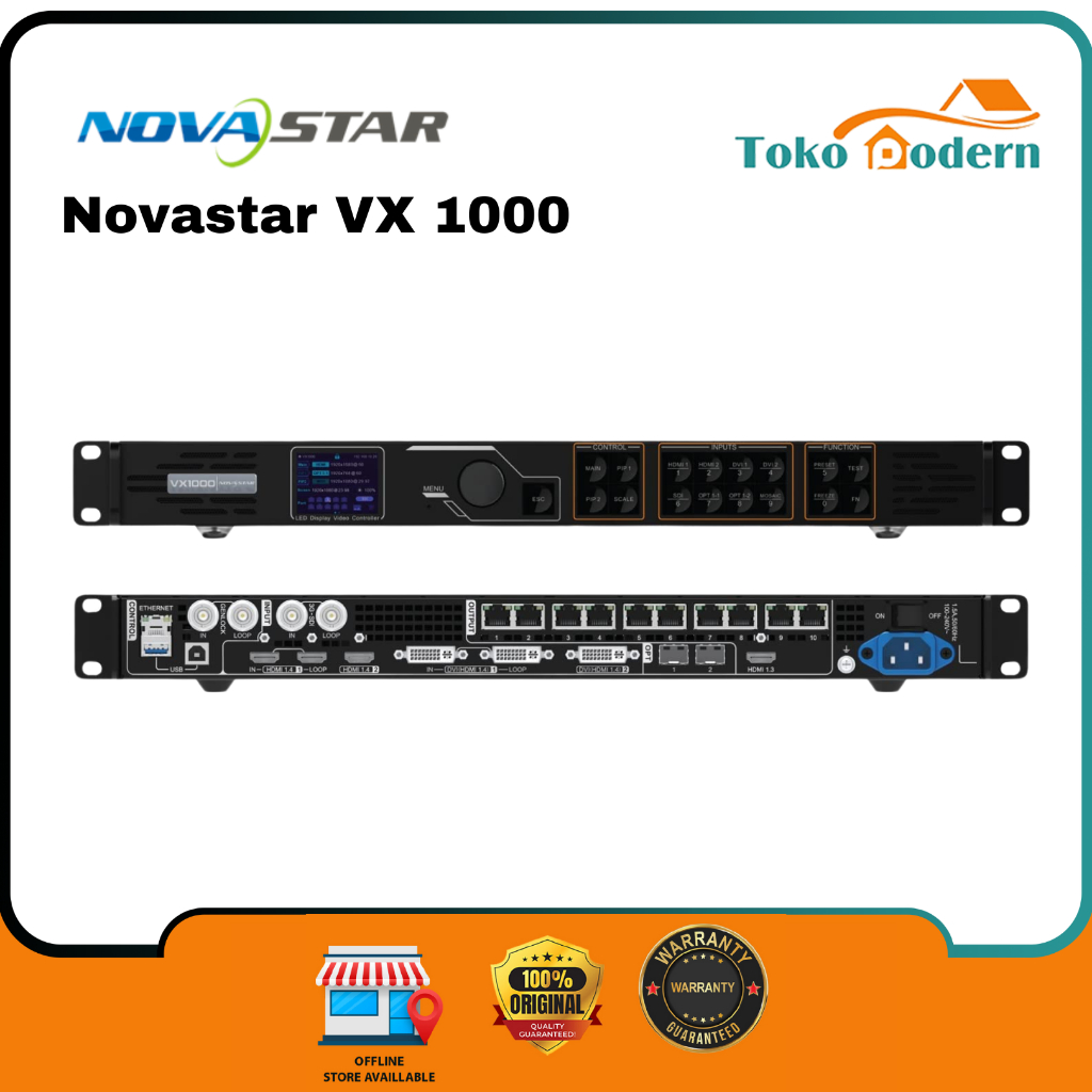 Jual Novastar VX1000 / VX 1000 LED Video Processor Videotron Controller Sending All in One ...