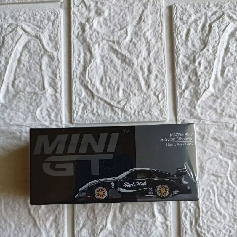 Jual MINI GT LBWK MAZDA RX 7 HITAM BOX (SEGEL) | Shopee Indonesia