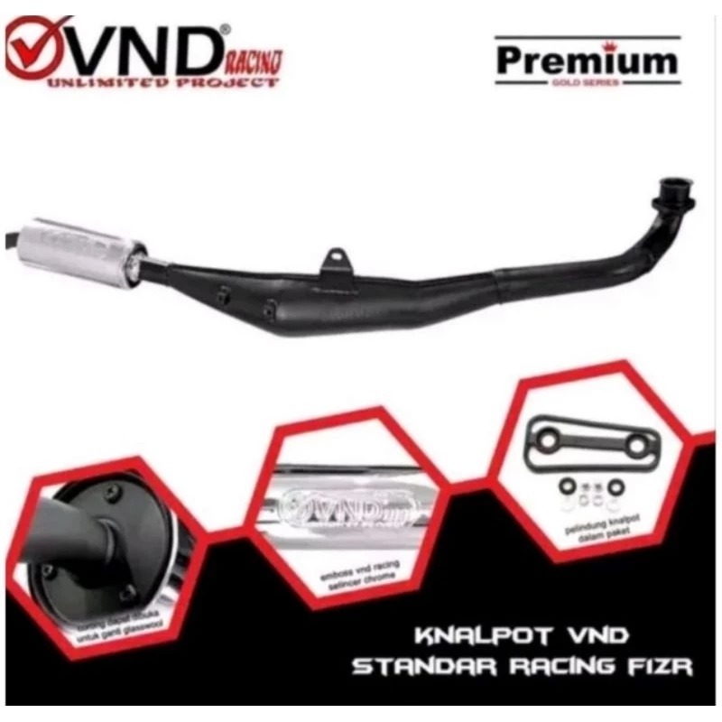 Jual Knalpot VND Standard Racing Yamaha FIZR F1ZR Force 1 original ...