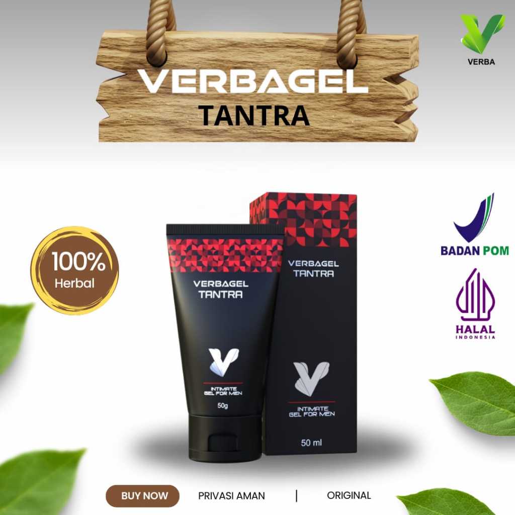 Jual Verbagel Tantra minyak pijat refleksi pria Original Bpom 50ml | Shopee Indonesia