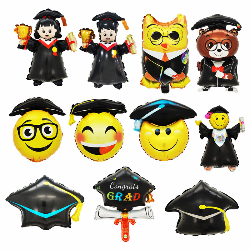 Jual Balon Foil Graduation Mini / Balon Foil Wisuda | Shopee Indonesia