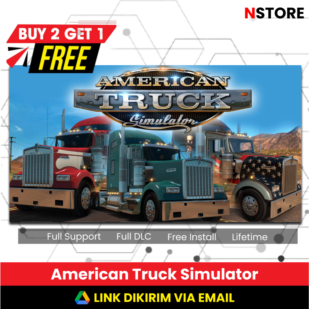 Jual American Truck Simulator - JUAL GAME PC - PC ORIGINAL GAME ...