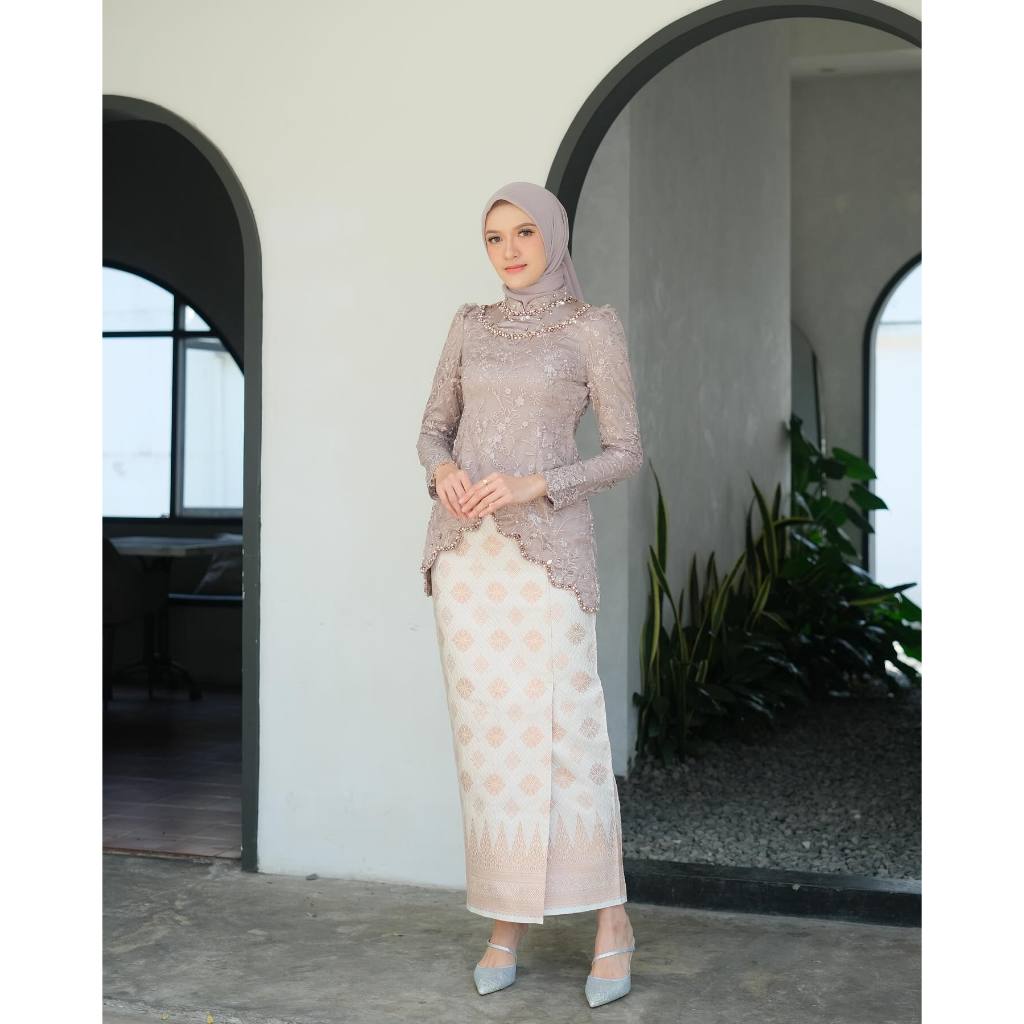 Jual Batik Rais - Safira Kebaya Payet Full Brukat Wanita Rok Songket ...