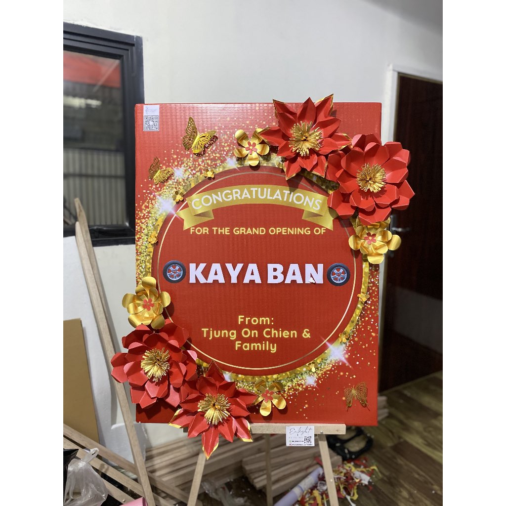Jual Papan Bunga Kertas Paper Flower Board Papan Bunga Indoor | Shopee ...