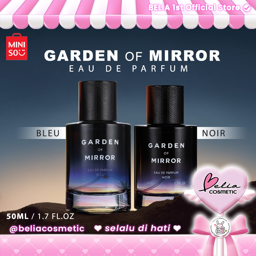 Jual BELIA MINISO Garden of Mirror Parfum Pria 50ml | Eau De Parfum ...