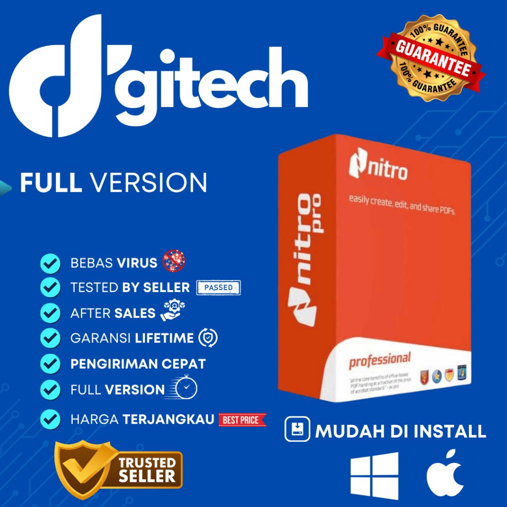 Jual NITRO PDF Pro 14 ORIGINAL Lisensi resmi | Shopee Indonesia