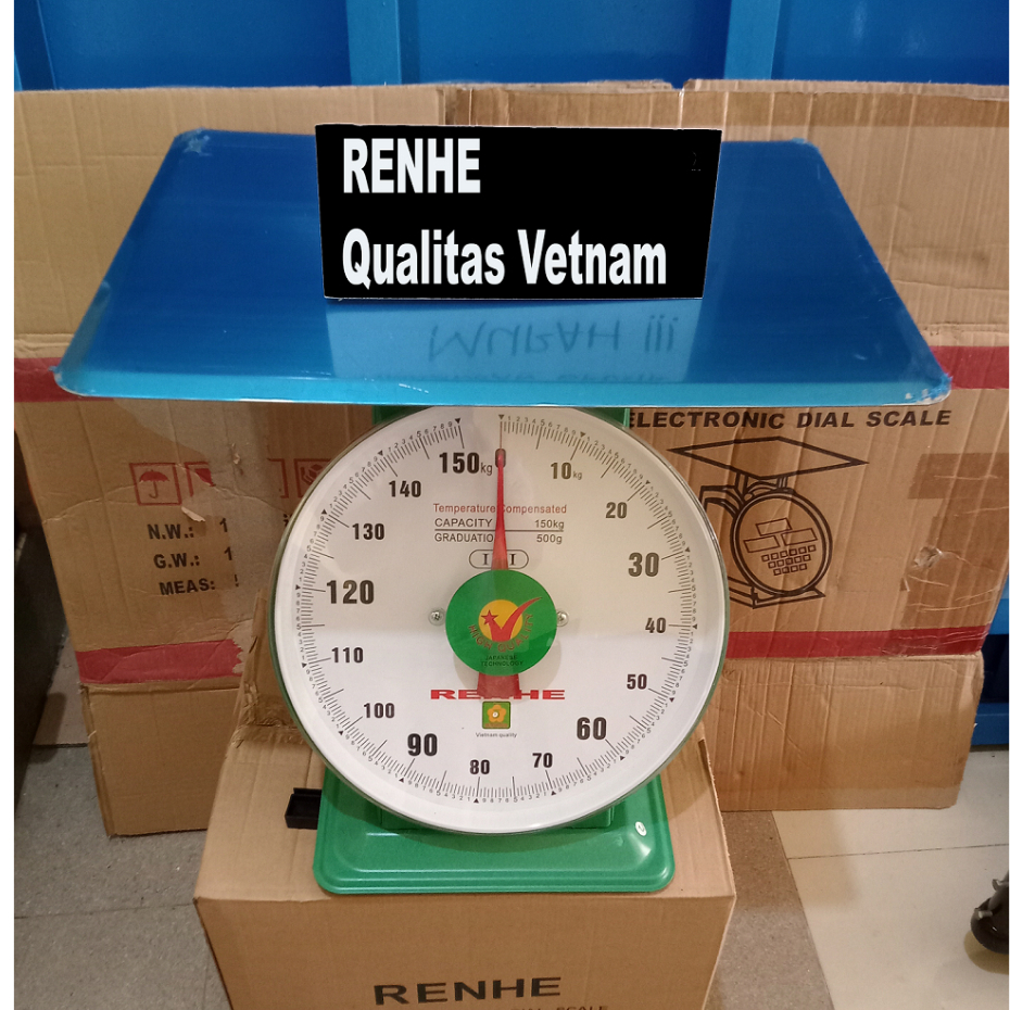 Jual Timbangan duduk jarum 150kg Quality vietnam / timbangan duduk jarum 150kg RENHE | Shopee ...