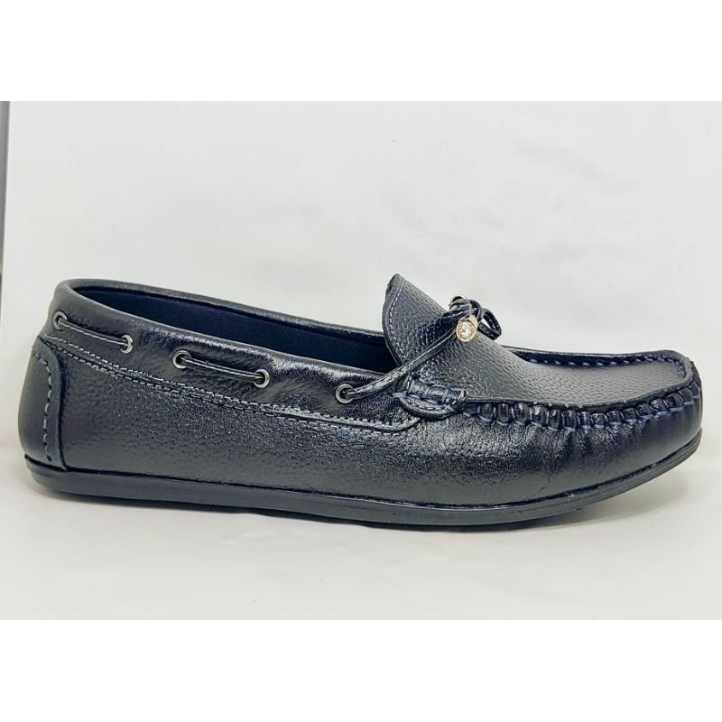 Jual Sepatu Wanita Loafers Moccasin Outsole Flat Ballerina Kulit Asli ...