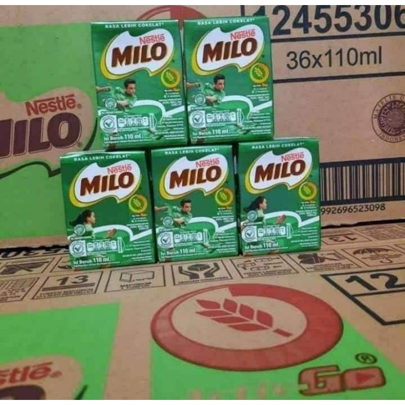 Jual Milo Susu Kotak Rasa Coklat 110ml | Shopee Indonesia