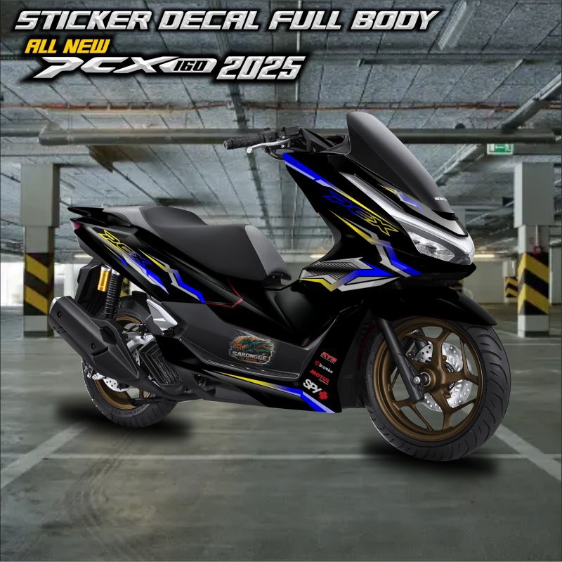 Jual sticker decal variasi motor honda pcx 160/ 2025 roadsynch terbaru ...