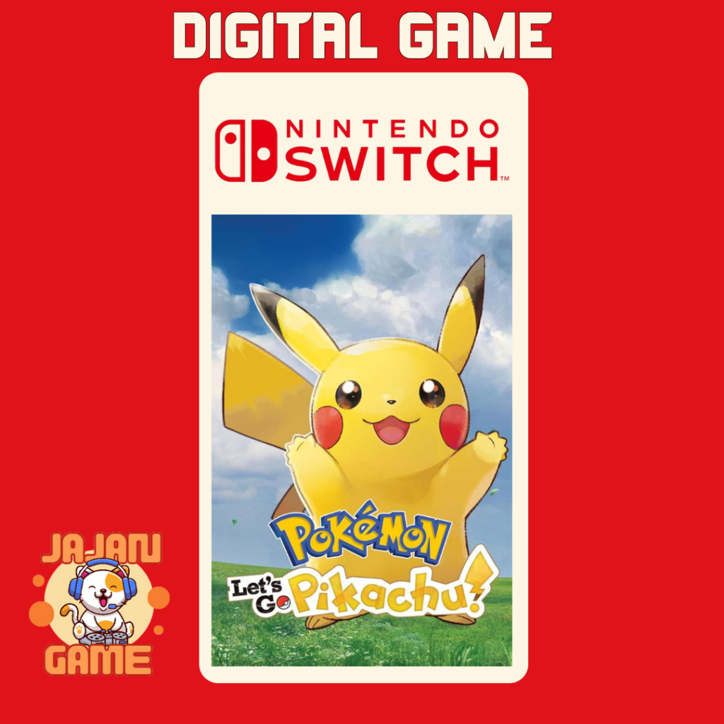 Jual Pokemon Let's Go Pikachu - Original Nintendo Switch | Shopee Indonesia