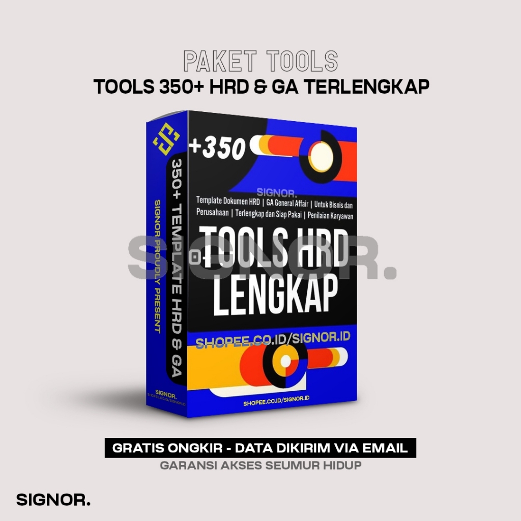 Jual [K8369] 375+ Template Dokumen HRD & GA (General Affair): Panduan ...