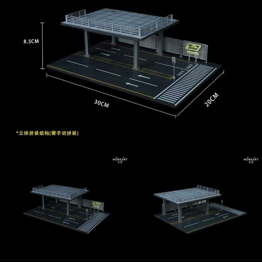 Jual More Art MO923001 Three-dimensional Steel Frame Platform Assembly ...