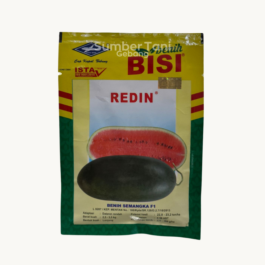 Jual Benih Semangka Hibrida F1 Redin 20gr - Cap Kapal Terbang - EXP ...