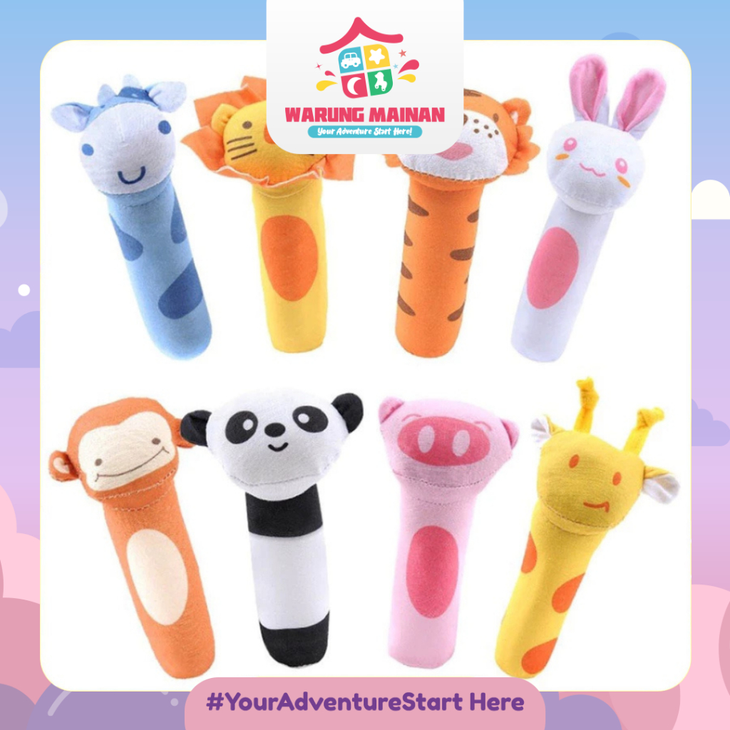 Jual [WARUNGMAINAN] [WM276] Mainan Boneka Tangan Bayi Bunyi Toet / Baby ...