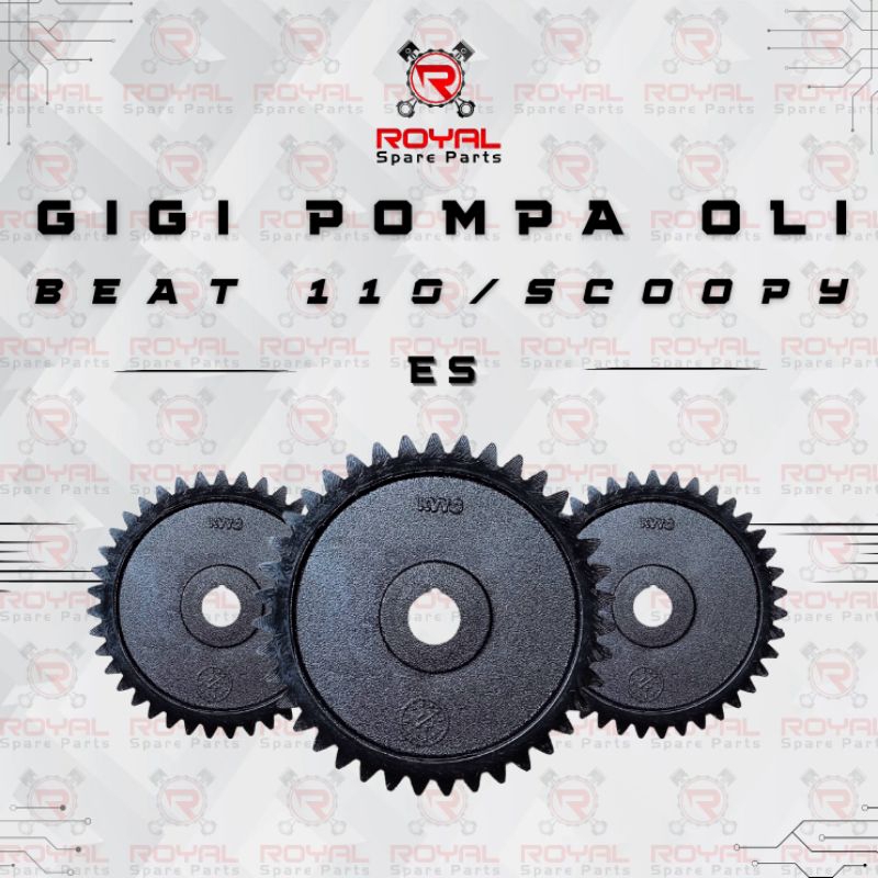 Jual GIGI POMPA OLI BEAT-110/SCOOPY ES | Shopee Indonesia
