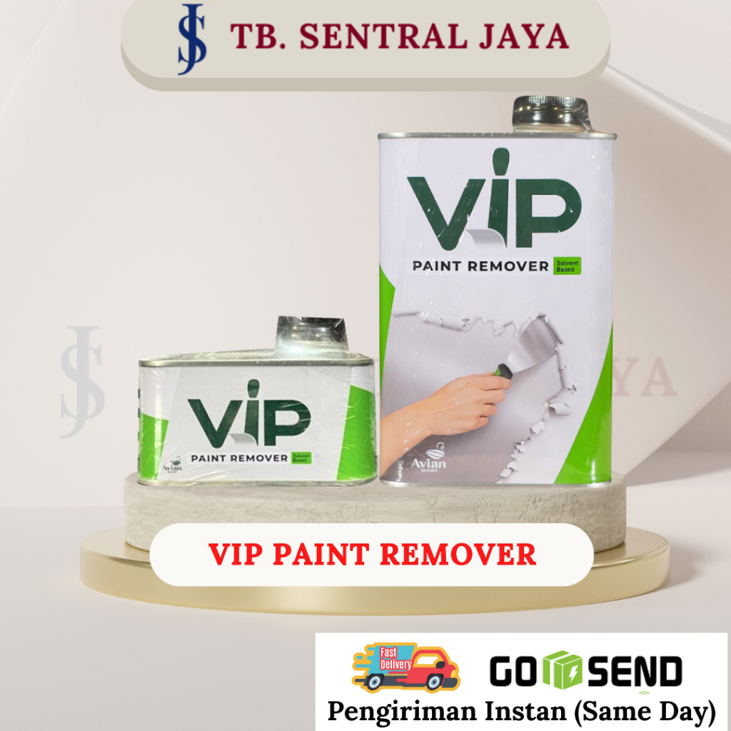 Jual VIP Paint Remover 250g dan 1Kg/ Paint Remover/Penghapus Cat ...