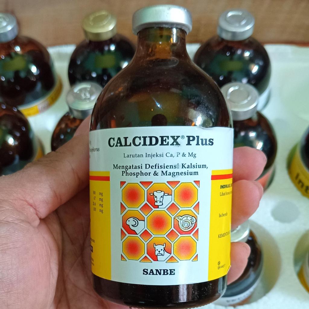 Jual Calcidex plus 100ml, obat lumpuh sapi, kambing, domba karna ...