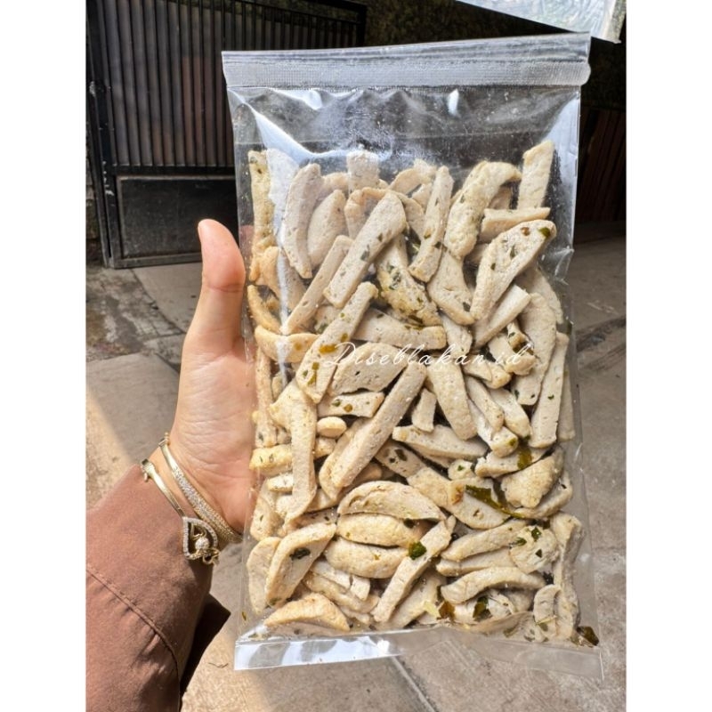Jual Basreng stik original daun jeruk kemasan 200gram | Shopee Indonesia