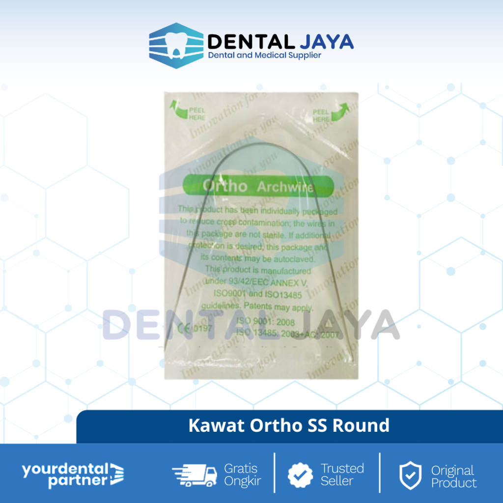 Jual IMD Kawat Ss Round Kawat Behel Orto Stainless Steel | Shopee Indonesia