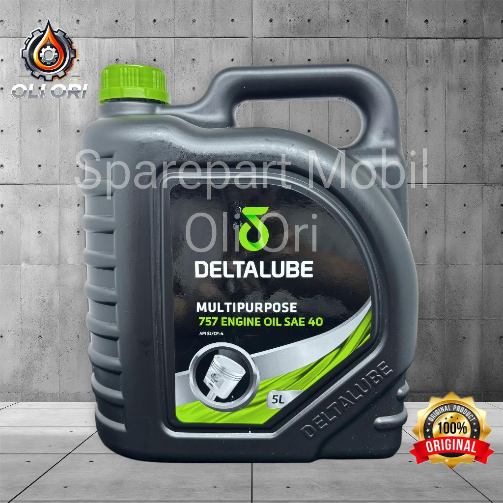 Jual Oli Deltalube Multipurpose SAE 40 1L/5L Oli Mobil dan Mesin Diesel ...
