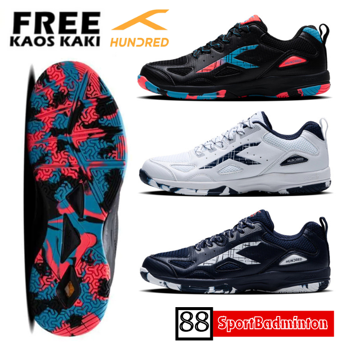 Jual HUNDRED GALAXY Badminton Shoes - Sepatu Badminton Original Hundred ...