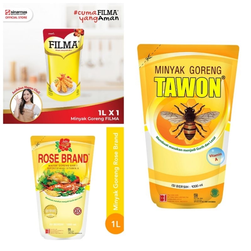 Jual Free Packing kardus Minyak Goreng Sawit Rose Brand Rosebrand Tawon ...