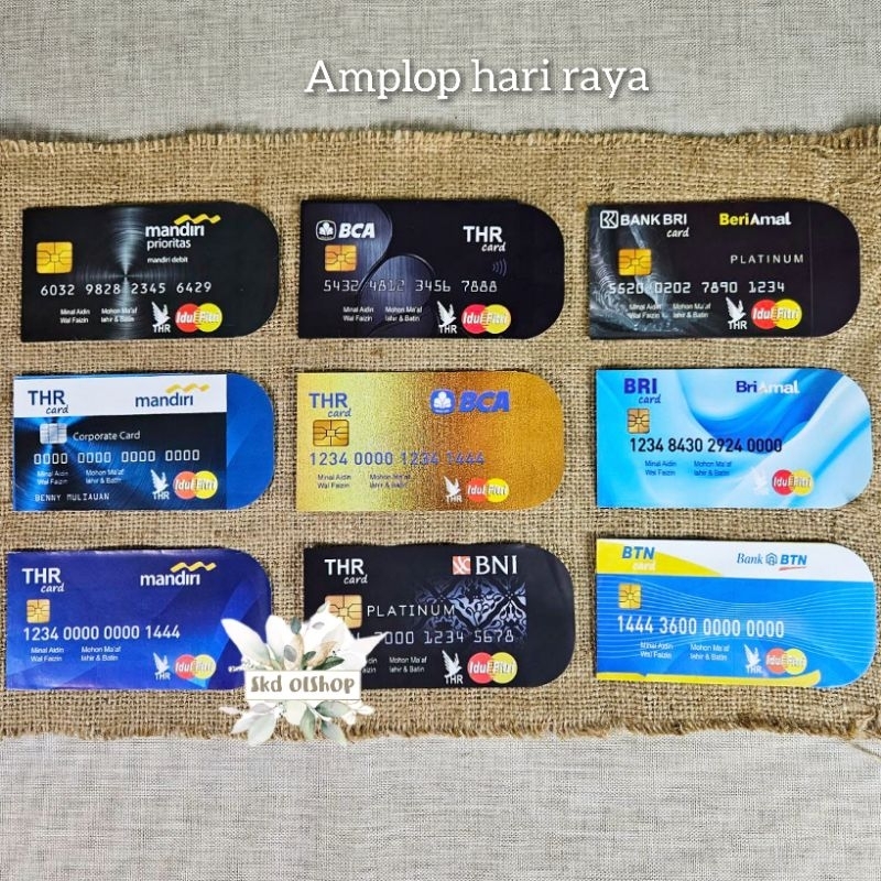 Jual Amplop lebaran Ampau lebaran ATM HK ukuran medium isi 100 lembar ...
