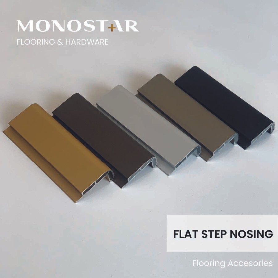 Jual FLAT STEP NOSING – KUKU MACAN AKSESORIS TANGGA VARIASI MATT LANTAI ...