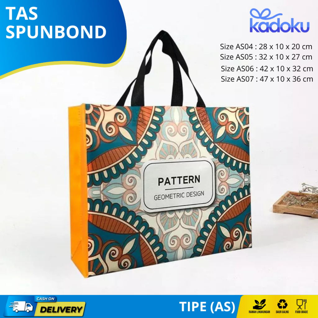 Jual Tas Spunbond / Goodie Bag Spunbond / Spoundbond Bag / Tas Belanja ...