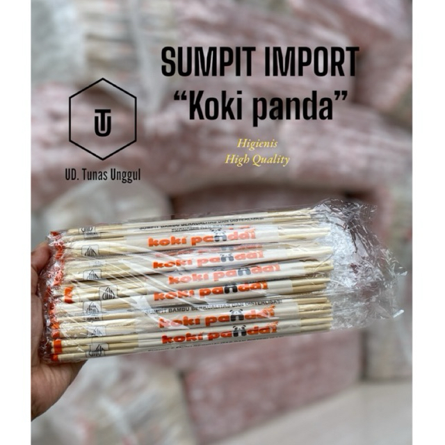 Jual 1 ball=60pack SUMPIT BAMBU IMPORT/sumpit kayu/sumpi bambu isi ...