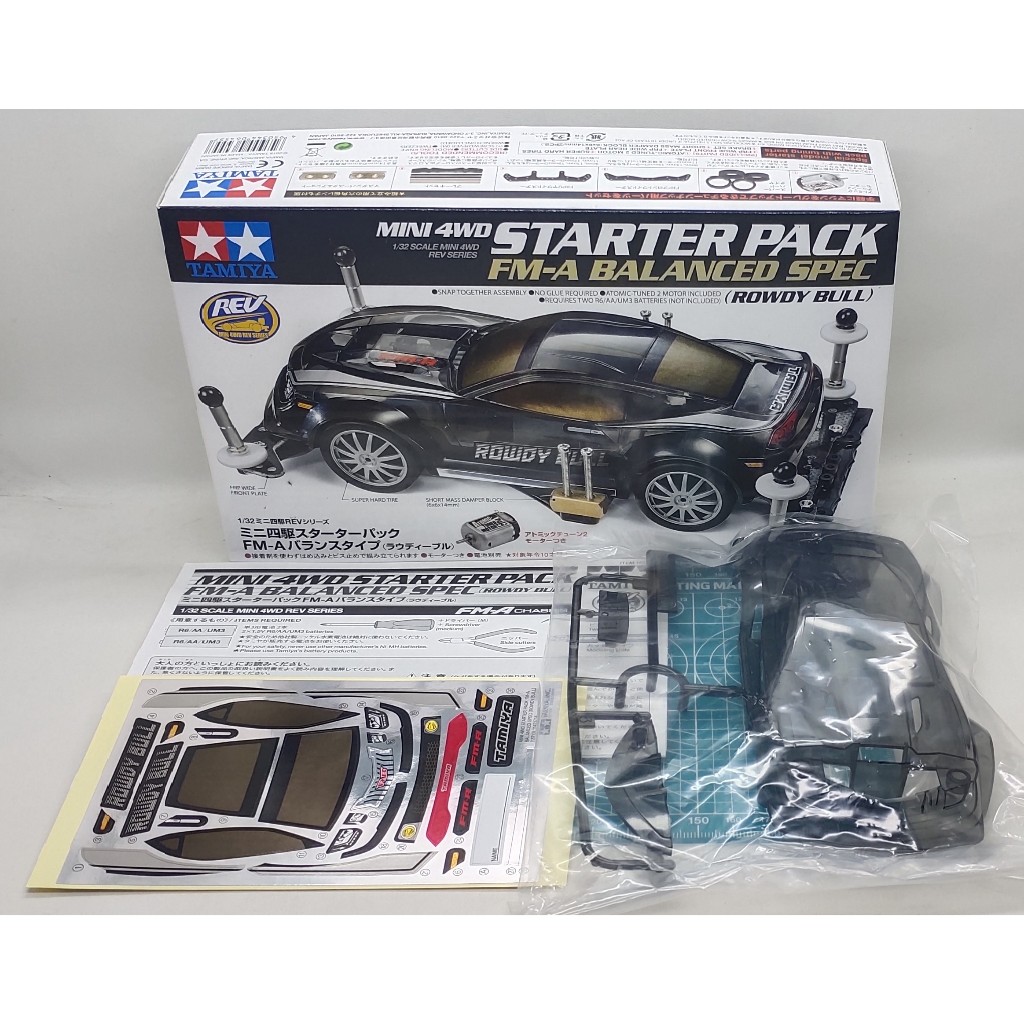 Jual Tamiya 18710 Body Rowdy Bull Starter Pack (FM-A Chassis) | Shopee ...