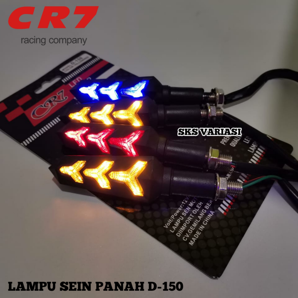 Jual Lampu LED Sein Sen Panah Motor Sen Running Panah 2 Warna Universal Vixion New RX KING Aerox ...