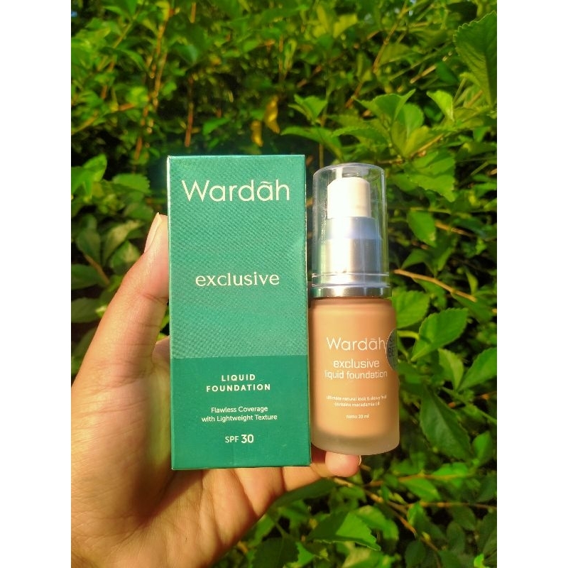 Jual Original Wardah Exclusive Liquid Foundation (Baca Deskripsi ...