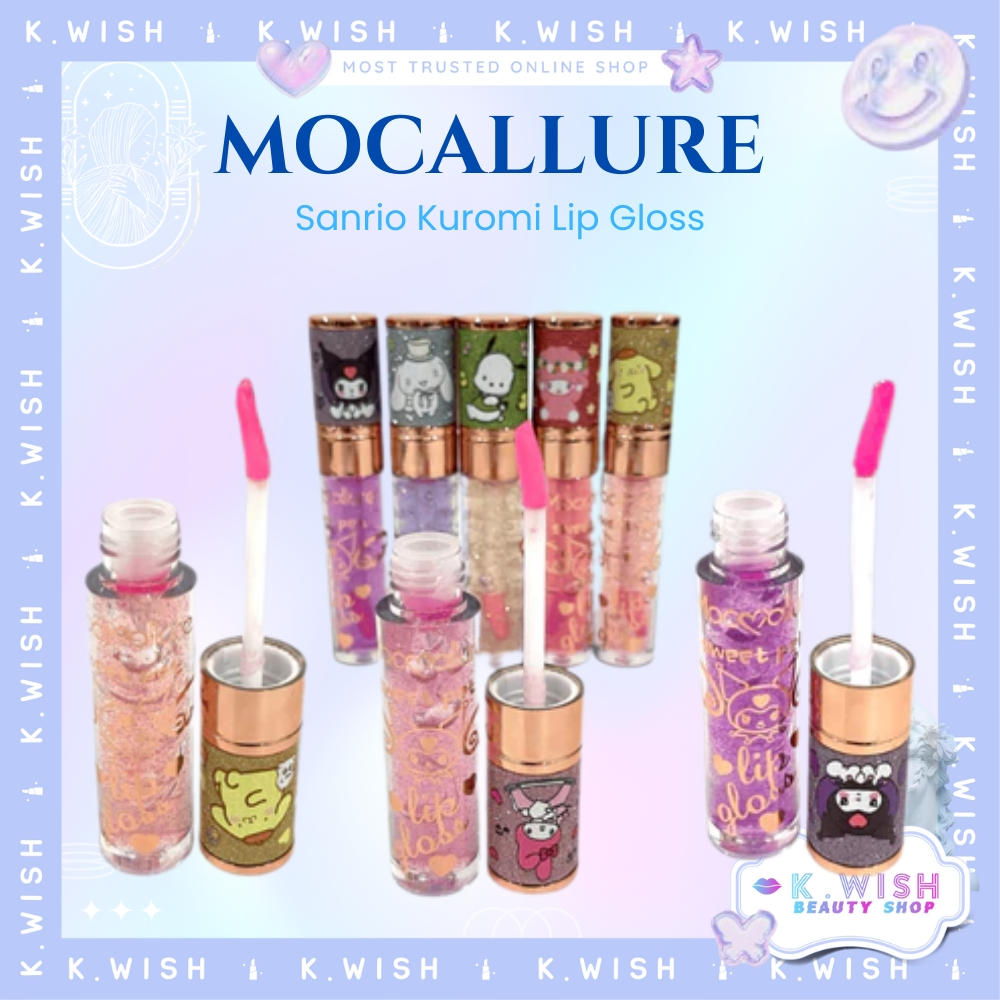 Jual MOCALLURE x Sanrio Characters Magic Lip Gloss Kuromi Glossy YY021 ...