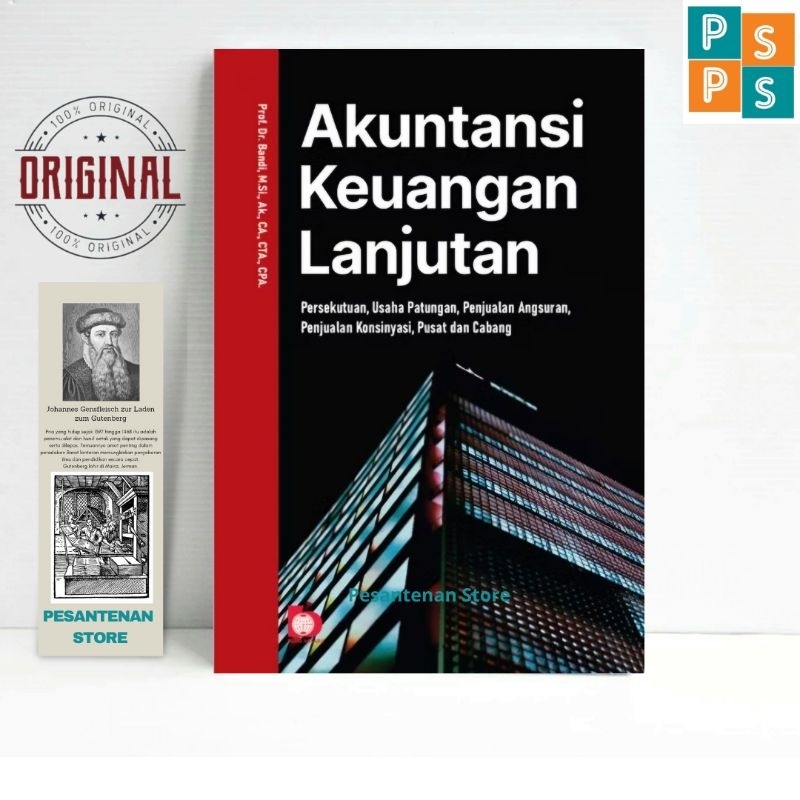 Jual Buku Akuntansi Keuangan Lanjutan - Persekutuan, Usaha Patungan ...