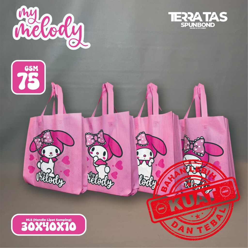 Jual Premium Special Edition Tas Spunbond Sanrio My Melody 75 GSM ...