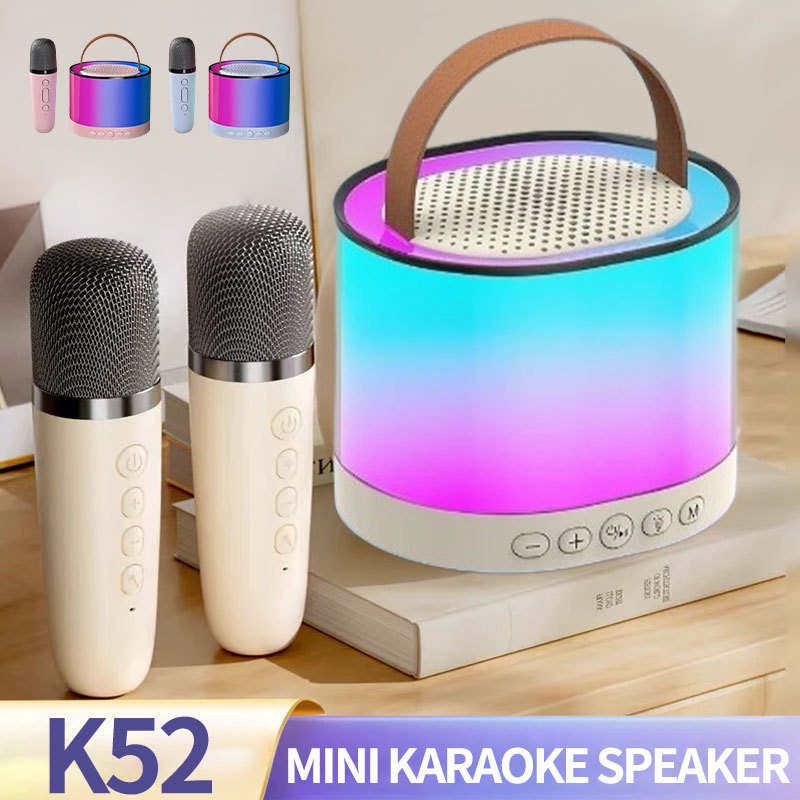 Jual [COD] Speaker K52 Bluetooth Mini Speaker Karaoke Speaker Portable ...