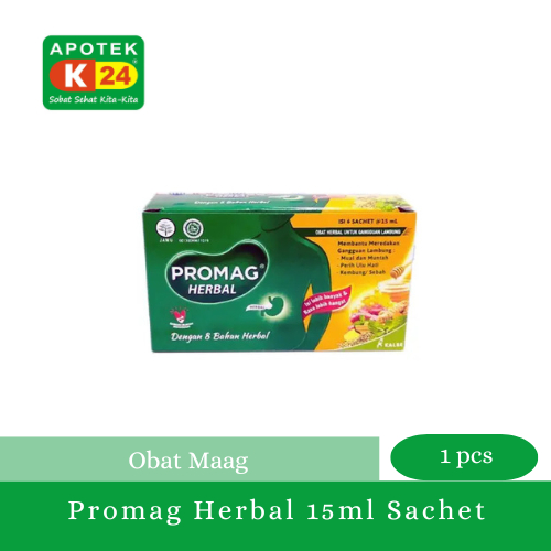 Jual Promag Herbal 15ml Sachet 6s (per-dos) | Shopee Indonesia