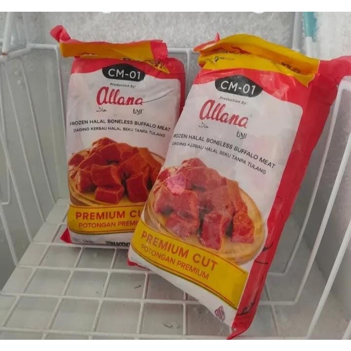 Jual [KIRIM INSTAN] DAGING KERBAU BEKU FROZEN 1 KG HALAL Daging Import ...