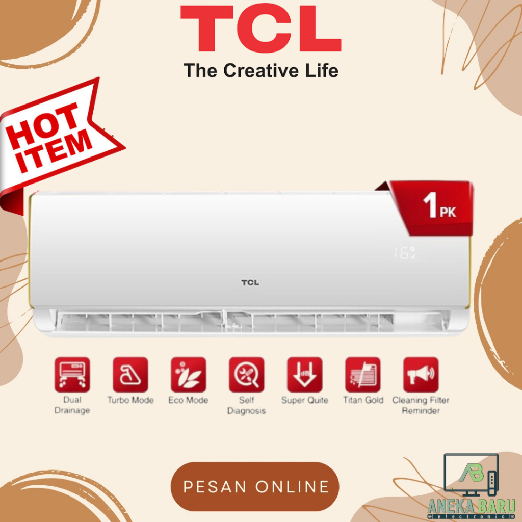 Jual [READY STOCK] TCL AC Split 1 PK TAC-09CSD / 09CSD / 09 CSD (1 SATU PK) | Shopee Indonesia