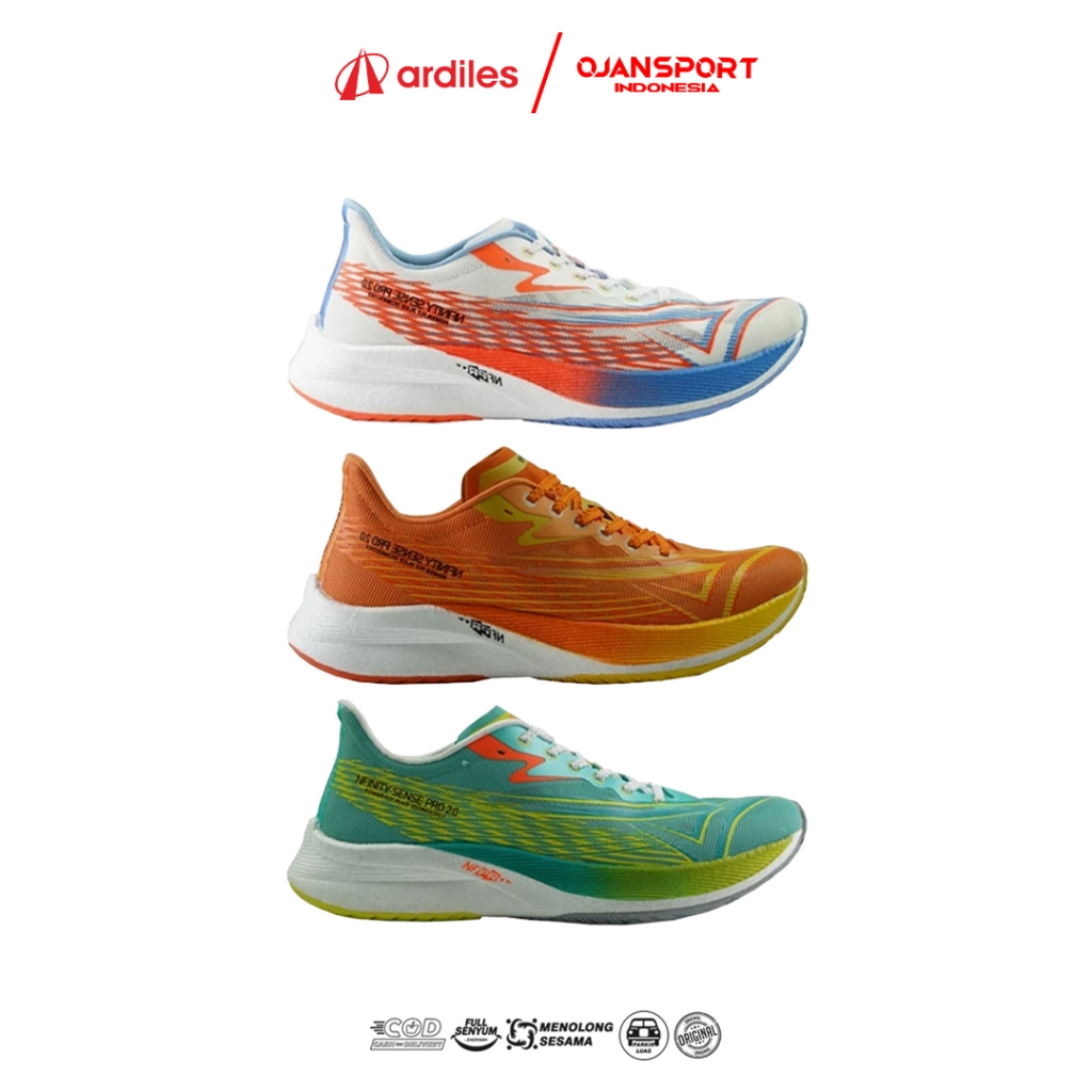 Jual SEPATU LARI RUNNING ARDILES NFINITY SENSE PRO 2.0 | Shopee Indonesia