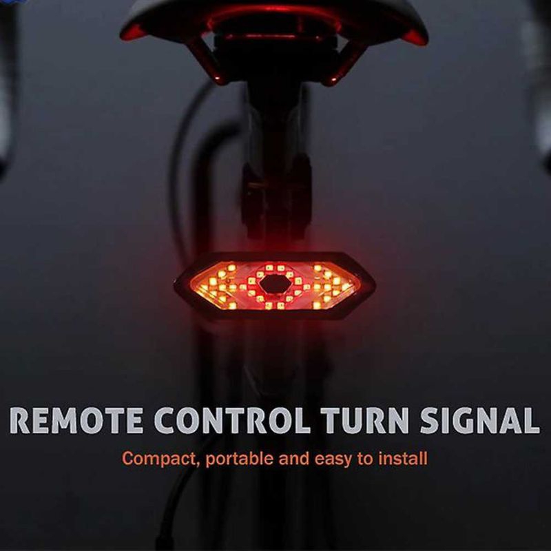 Jual Lampu Rem Sepeda LED 900mAh Rechargeable with Remote Control - FY ...