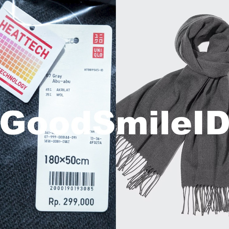 Jual SALE LAST STOCK HEATTECH Scarf Syal Winter Musim Dingin Pria ...