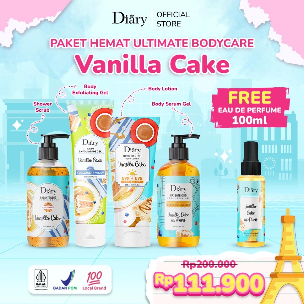 Jual LIMITED Diary Ultimate Bodycare Package / Hampers Lebaran / Cocok ...