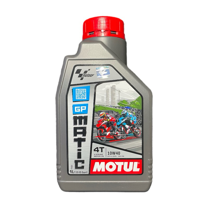 Jual MOTUL GP MATIC 10W40 (1L) Oli Mesin Motor Matic ORIGINAL | Shopee Indonesia