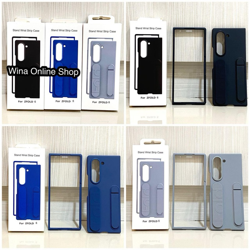 Jual Stand Wrist Strip Case Samsung Galaxy Z fold 6 5G Handstrip case ...